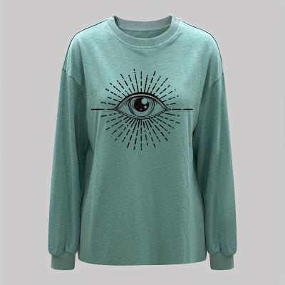China Casual Style  Women Tops High Street  Washable  Cotton Long Sleeve Shirts 64.5cm for sale