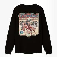China Casual Style Long Sleeve T-Shirt with Straight Hemline for Daily Wear in Fall/Winter Season for sale