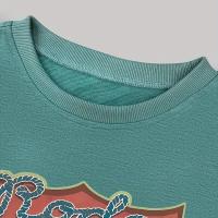China Casual Style Long Sleeve T-Shirt with Straight Hemline for Daily Wear in Fall/Winter Season for sale