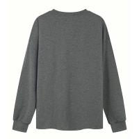 China No String Casual Long Sleeve Hoodie M L Size High Street Oversized Sweatshirt for sale