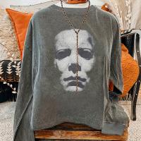 China Embroidery Oversized  Women Tops Pullover Custom Logo Crew Neck Hoodies Sweatshirt for sale