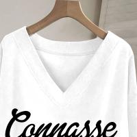 China V-neck Zipper Closure Hoodie with No Hood for Women's Casual Winter Wear for sale