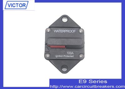 China Manual Reset Switchable Panel Mount Circuit Breaker SAE J 1117 SAE J1625 for sale