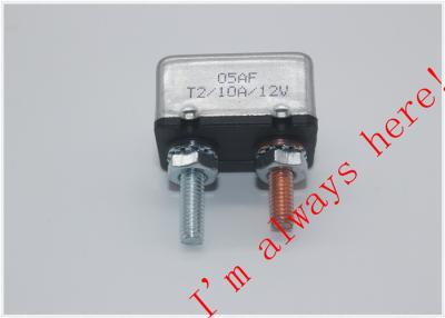 China 10A Metal Cabinet Zinc Color For Car Circuit Breaker 12v DC Circuit Breakers for sale