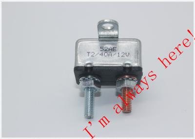 China Zinc Color Automotive Thermal Trip For Auto Reset Car Circuit Breaker 12v DC for sale