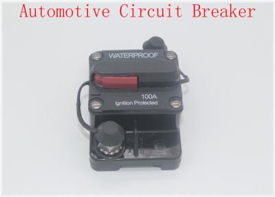 China DC 30V Or 48V Manual Reset Circuit Breakers Surface Mount Thermal Trip for sale