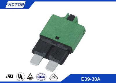 China Fuse Blocks Single Pole Car Circuit Breaker Thermal Trip E39 - 30A for sale