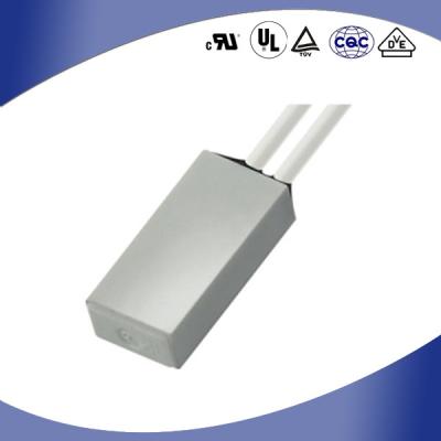 China 12A 120V Bimetal Thermal Switch With Custom Cable Contact Type Normally Closed for sale