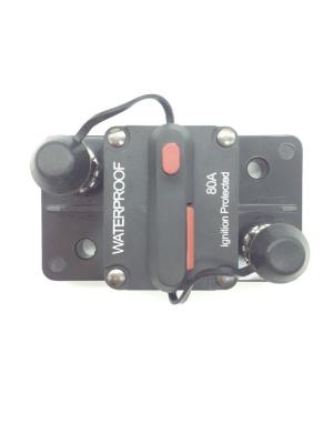 China 100A DC marine circuit breaker 12v Waterproof Yacht Splash and dust proof for sale