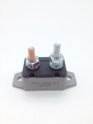 China Manua l Auto Reset Circuit Breaker thermal circuit breaker 24v DC 20A for sale