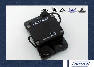 China 12V 24V 30V Thermal Service Mount Bussman Circuit Breaker With Auto Automatic Reset for sale