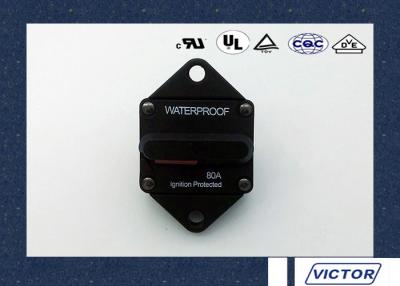 China 12V- 42V Thermal Service Mount Manual Reset Circuit Breaker With New Manual for sale