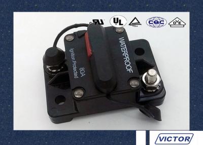 China DC Thermal Service Mount Manual Reset Circuit Breaker 12V SAE J1625 for sale