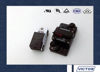 China 12V 24V 42V DC 20-200 A Single Pole 18X Circuit Breaker Mechanical Reset for sale