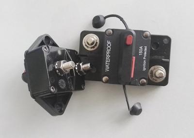 China Marine Circuit Breaker 100A  24V DC , Chassis Mount Auto Reset Circuit Breaker for sale