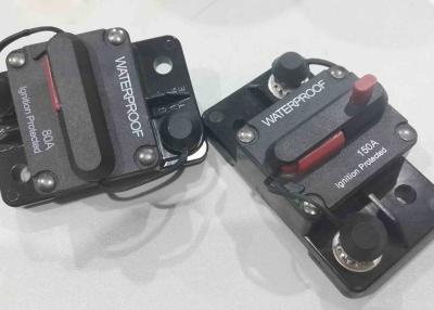 China High Ampere Manual Reset Switchable Circuit Breaker SAE J1117 SAE J1625 Satety for sale