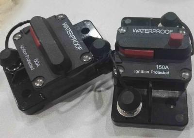 China 50A 24V DC Boat Circuit Breaker , Normal Closed Waterproof Circuit Breaker for sale