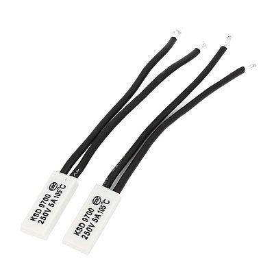 China 120AC 240AC Bimetal Thermostat Switch 35-160℃ Calibration Temp Range for sale