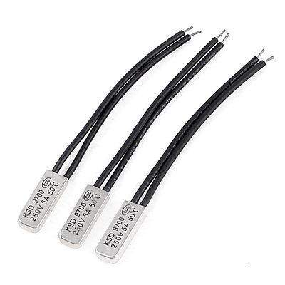 China KSD9700 80C N.C Bimetal Temperature Switch Thermal Protector 250V 7A with UL&c-UL RoHS for sale