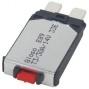 China Plastic / Zinc DC Rated Circuit Breakers Hand Reset 5A 28Vdc Ignition Protected for sale