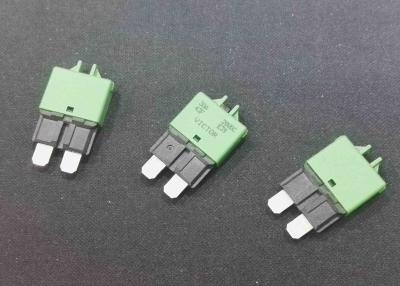 China 5A 28Vdc Piggy Back Thermostatic Switch Hand Reset Button Circuit Breaker DC for sale