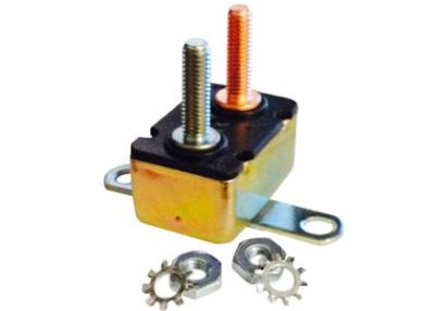 China Automatic Reset Bimetal Temperature Switch 50Amp 24V DC Circuit Breaker Manual Reset for sale