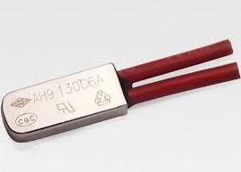 China VDE Klixon Temperature Protector Cross to 6AP / 3MP Thermal Fuse Color Code for sale