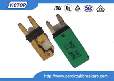 China Blade Fuse Manual / Auto Reset Circuit Breaker 15A 28Vdc With Ignition Protected for sale