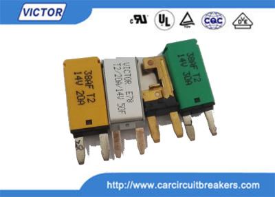 China 15A 28V / 14V Dc Auto Reset Circuit Breaker Single Pole Circuit Breakers for sale