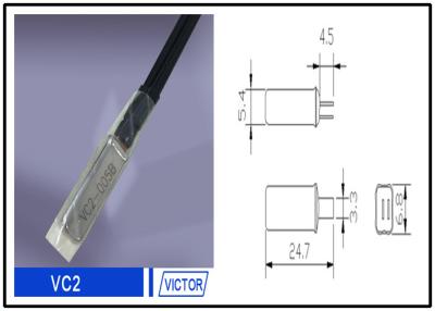 China DC 24V Waterproof Bimetal Temperature Switch For PC Board Thermal Protector for sale