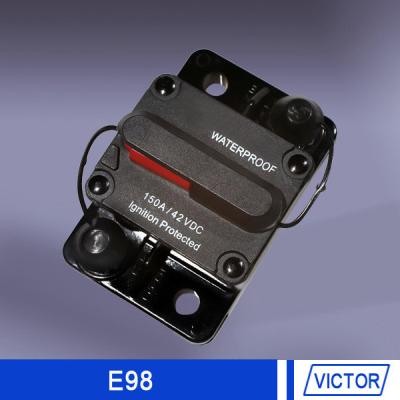 China Thermal Type 30 40  50 amp 32V - 48V circuit breaker single pole for sale