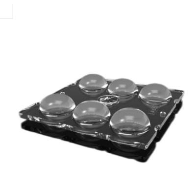 China Multipurpose High Bay Light Lens 5050 90 Degree Plastic Material for sale