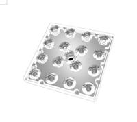 China Narrow Beam LED Flood Light Lens SMD 3030 25Degree 16 In 1 PC Material for sale