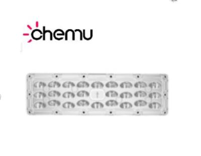 China Optical Grade PC LED Light Lens with 92% Transmittance and 60x160 Degree Beam Angle for Street Lighting for sale