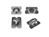 China SGS 3535 LED Ceiling Light Lens Practical Clear Transparent Color for sale