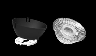 China Cree 1507 / 1512 Chip Light Lens 36 Degree Beam Angle for sale