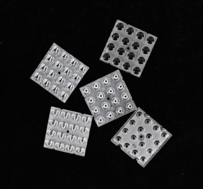China 16in1 SMD3030 30x90 Degree Polarised Stadium Lighting Lens Customizable Lighting Solution OEM for sale