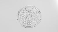 China 120 Degree 64 In 1 SMD LED Lens with PC Material for High Bay Lighting for sale
