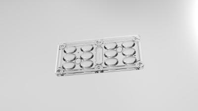 China 12-in-1  Street Light Lens (TP3 Beam Angle) with Rubber Gasket & PCB Board, for 3030/5050 LEDs for sale