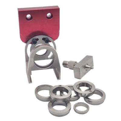 China JZ-UF01 Universal Diesel Fuel Injector Tool Common Rail Fix Adapter Fixture for Testing and Maintenance for sale