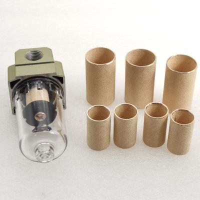 China AF2000 Transparent Glass Bottle Cup Oil Filter 1/4 Inch NPT Pneumatic Lubricator for sale