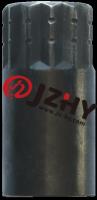 China Injector Nut Diesel System Spare Parts High Quality Pump Nozzle Tight Nut No.8 Two Slots for sale