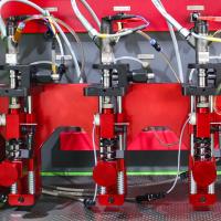China Diesel Fuel High Pressure Common Rail Piezo Injector 4-6 Simultaneously Test Bench for sale