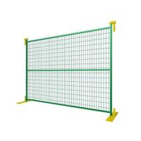China Metal Frame 6 feet * 10 feet Canada Style Portable Temporary Fence Panel for Outdoor for sale