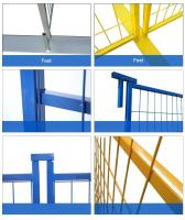 China Metal Frame 6 feet * 10 feet Canada Style Portable Temporary Fence Panel for Outdoor for sale