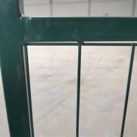 China Powder Coated Portable Galvanized Canada Temporary Fence Panels 50mmx100mm Hole Size for sale