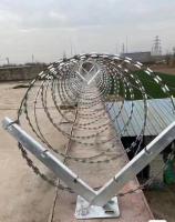 China Hot sale Razor Wire Fence Razor Barbed Wire Galvanized Concertina Razor Wire for sale