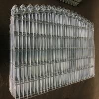 China 2D fence Twin wire fence welded Wire Mesh 868 Double Wire Fencing top with arch for sale