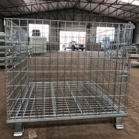 China Advantage Easily Installation Metal Rolling Storage Cage for Warehouse Organizatio for sale
