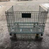China Advantage Easily Installation Metal Rolling Storage Cage for Warehouse Organizatio for sale